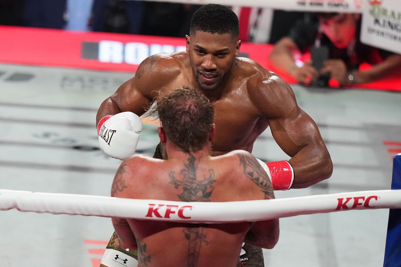 El terrible KO de Anthony Joshua a Jake Paul despierta el interés ...