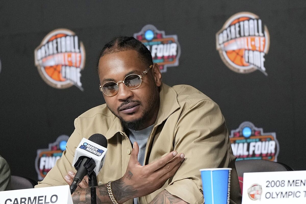 Carmelo Anthony admite que nunca imaginó trabajar en los medios como ...