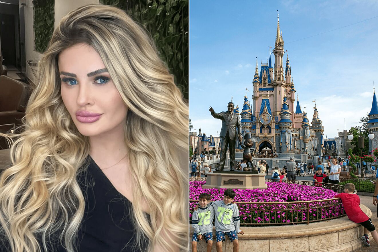 La influencer Marina Smith crea polémica en Disney World por su ...