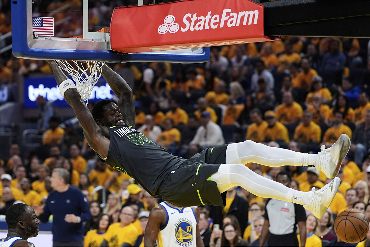 Edwards y Randle sorprenden a los Warriors jugando por nota para que ...