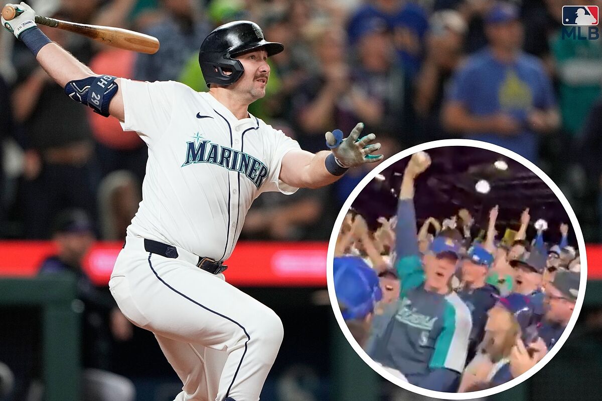 Así fue el momento en el que fanático de Mariners le regaló a un niño ...