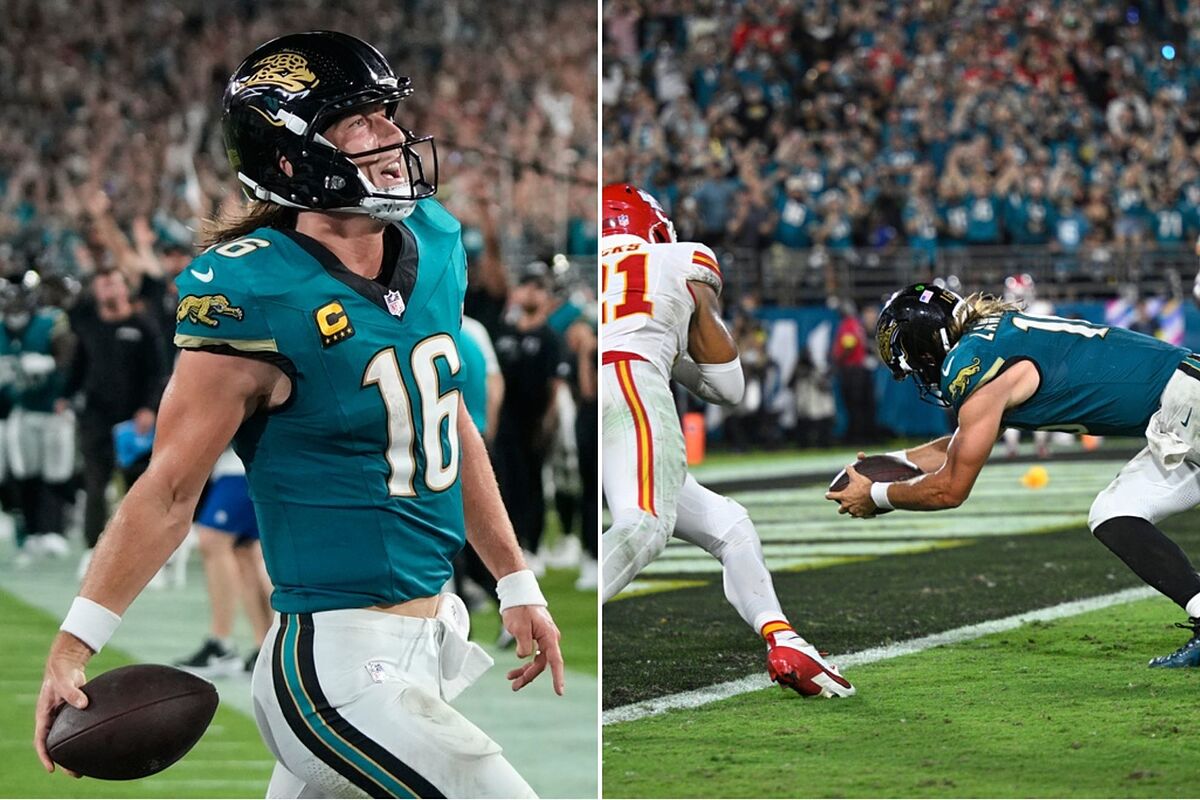Trevor Lawrence silencia a Mahomes con un touchdown milagroso en Monday ...