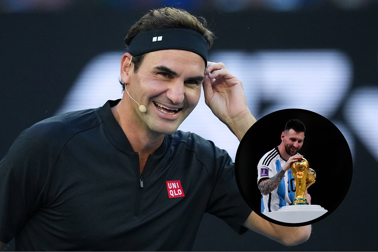 La predicción de Roger Federer sobre Leo Messi que muchos fans desean ...