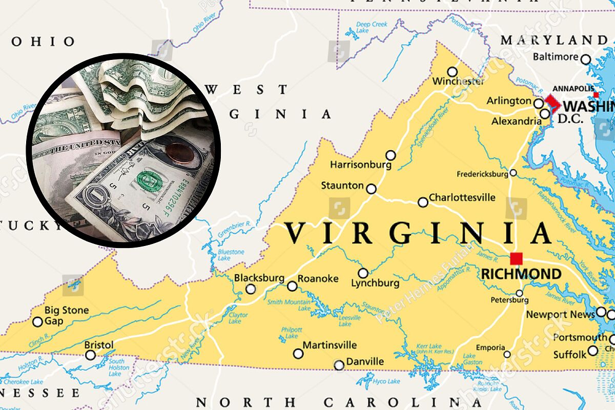 Anuncian cheques de reembolso de $400 en Virginia: quiénes califican ...