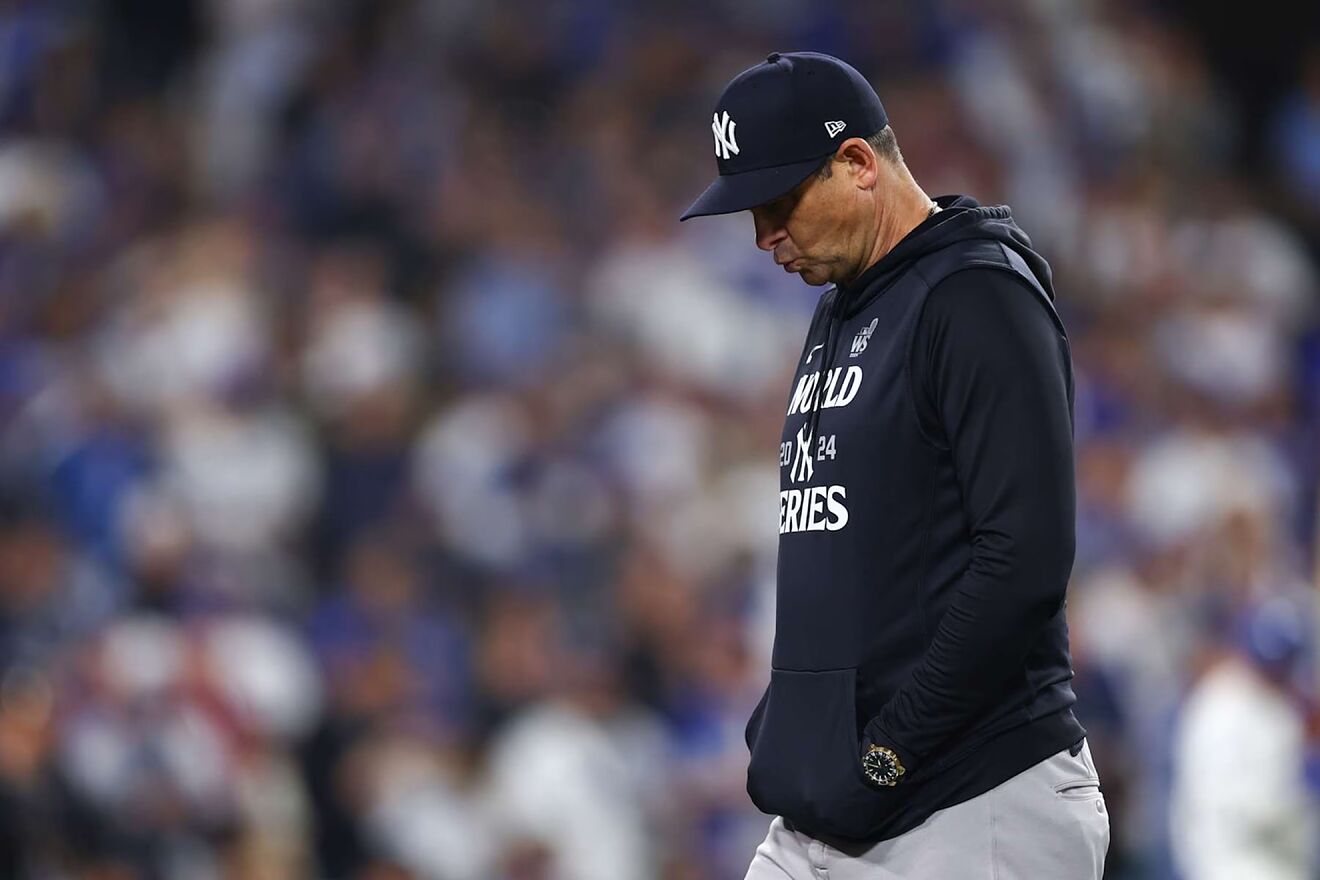 El futuro de Aaron Boone como mánager de los Yankees está nuevamente en ...
