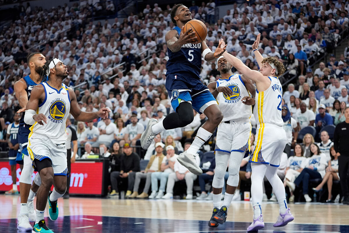T-wolves empatan la serie ante Warriors con ausencia de Curry y atascón ...