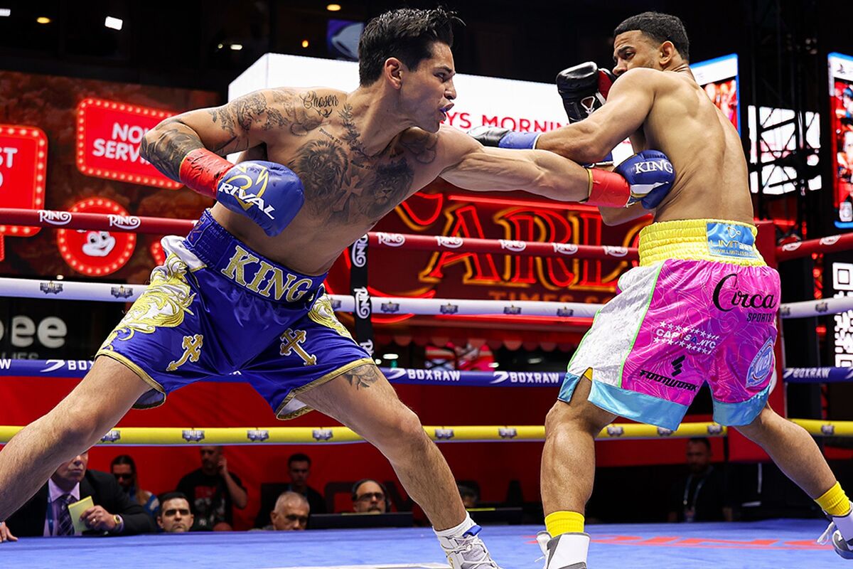Ryan García desata su ira contra la multitud de Times Square y la culpa ...