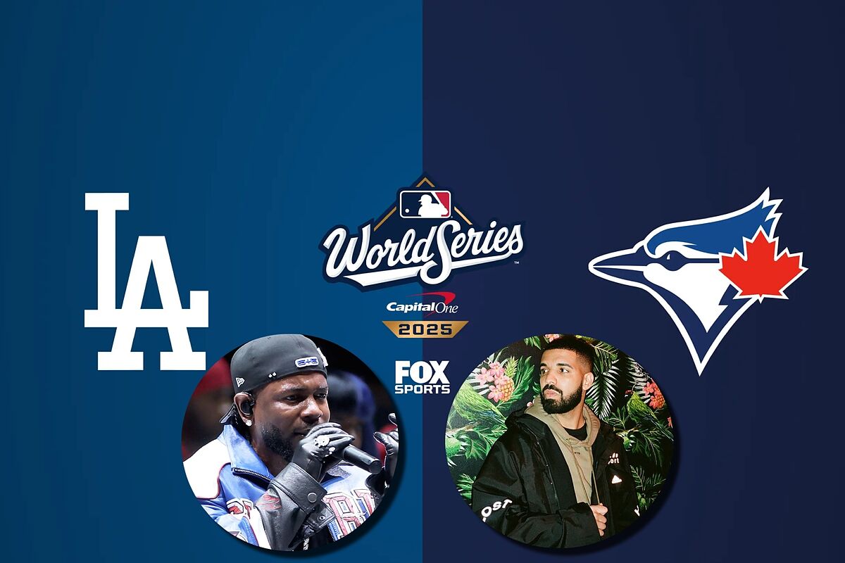 Drake y Kendrick Lamar se enfrentan por la Serie Mundial entre Blue Jays y Dodgers | Marcausa